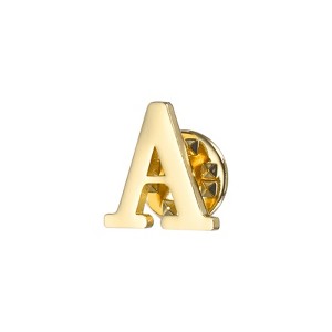 Unique Bargains Letter Lapel Pins, Collar Pins Letter Brooch Pins for ...
