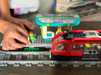 Lego City Downtown Streetcar And Station Toy Train Set 60423 : Target