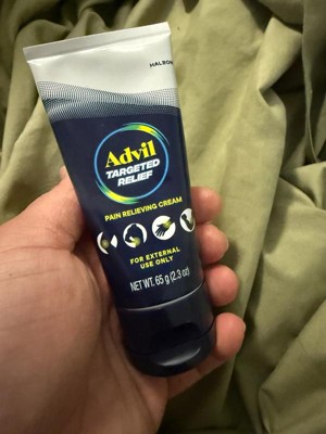 Advil Targeted Relief Pain Relieving Cream with Massage Applicator - 2 ...