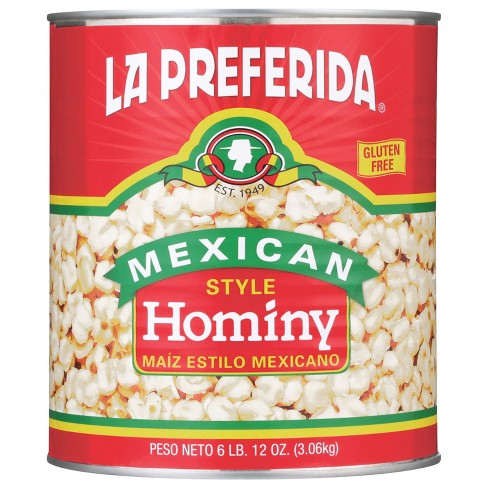 La Preferida Mexican Style Hominy, 10 Can Foodservice, 108 Oz : Target