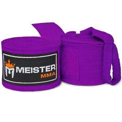 Meister Elite 180" Semi-elastic Hand Wraps - Royal Purple : Target