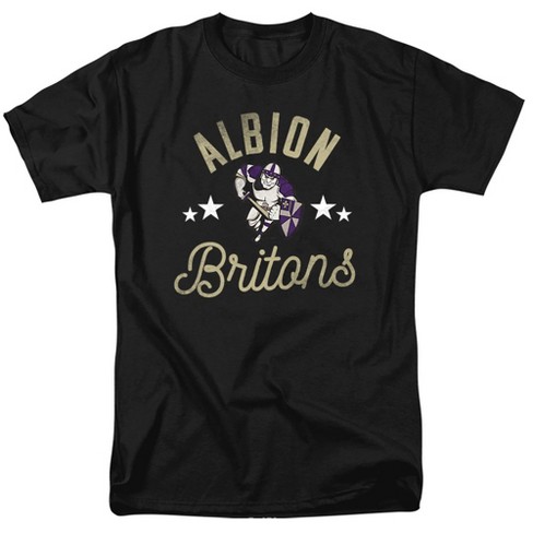 Albion College Official Britons Adult T Shirt, Black : Target