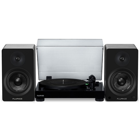 Fluance Rt81 Elite High Fidelity Vinyl Turntable And Ai61 Powered 6.5 ...