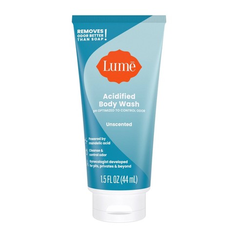 Lume Mini Tube Body Wash - Unscented - 1.5 Fl Oz : Target