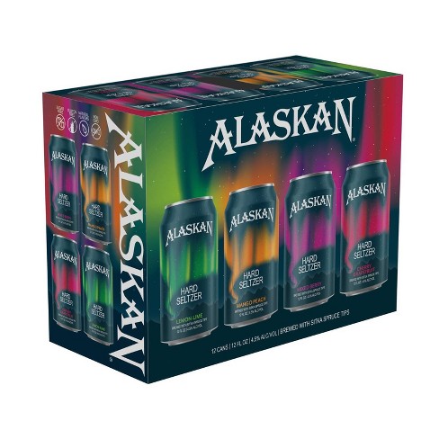Alaskan Brewing Hard Seltzer Variety Pack - 12pk/12 Fl Oz Cans : Target
