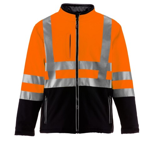 Refrigiwear Mens High Visibility Insulated Softshell Jacket With ...