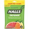 Halls Defense Vitamin C Drops - Orange, Lemon & Grapefruit - 80ct : Target