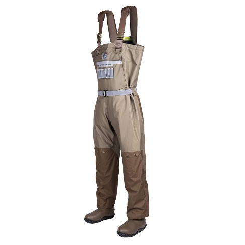 Gator Waders Men's Shield Insulated Pro Series Waders (brown, King 14 ...
