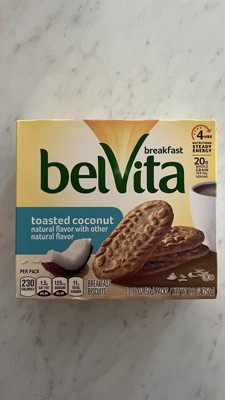 Belvita Toasted Coconut Breakfast Biscuits - 5 Packs : Target
