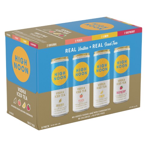 High Noon Tea Variety Pack - 8pk/355ml Cans : Target