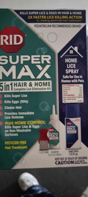 Rid Super Max 5-in-1 Hair & Home Complete Lice Treatment Kit : Target