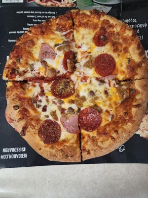 Red Baron Fully Loaded Meat Lover's Hand Tossed Crust Frozen Pizza - 28 ...