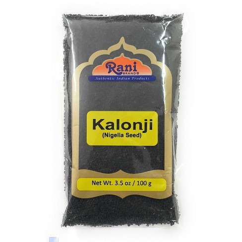 Kalonji (black Seed, Nigella Sativa) Seeds - 3.5oz (100g) - Rani Brand ...