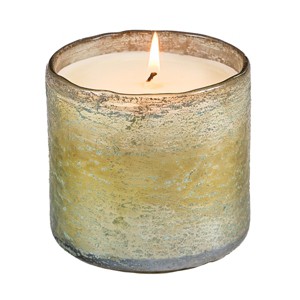 Himalayan Candles Artisan Blown Glass Mossy Green Tumbler Candle ...
