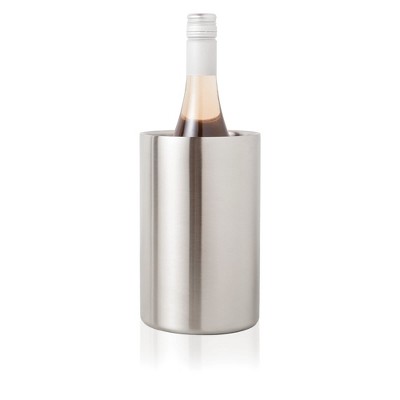 True Cellar Wine Chiller, Double Walled Stainless Steel Bottle Chiller ...