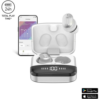 Mixx Streambuds Ultra Dots Tws Earphones Usul-dt-sw-010 Silver White ...