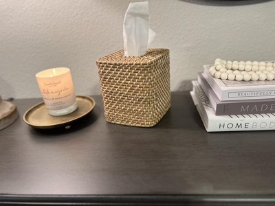 Woven Tissue Box Cover Natural - Hearth & Hand™ With Magnolia : Target