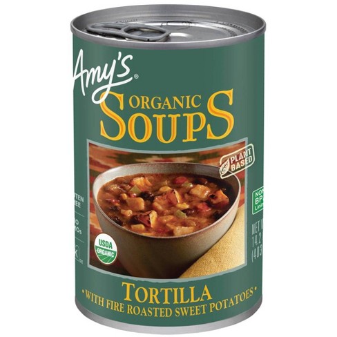 Amy's Organic Plant Based Gluten Free Tortilla Soup - 14.2oz : Target