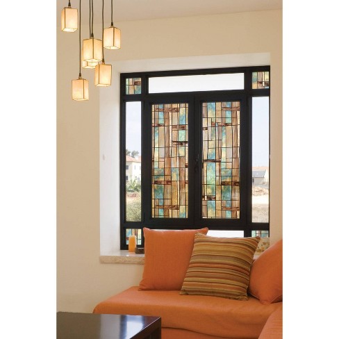 24" X 36" City Lights Window Film - Artscape: Decorative Stained Glass ...