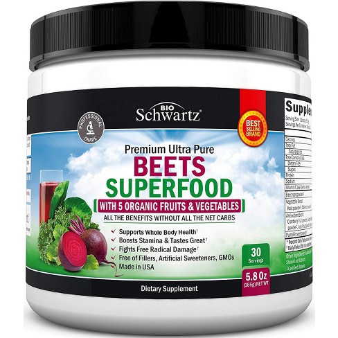 Beets Superfood Powder, Bioschwartz, 30 Servings : Target