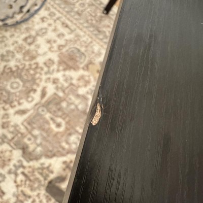 Paulo Wood Writing Desk With Drawer - Threshold™ : Target