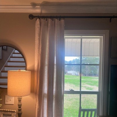 1pc Light Filtering Linen Window Curtain Panel - Threshold™ : Target