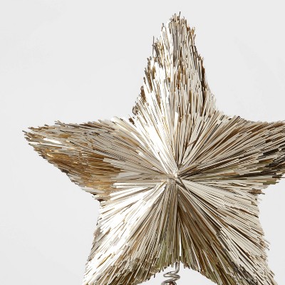 11" Tinsel Star Tree Topper - Wondershop : Target