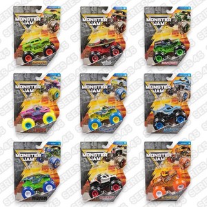 Monster Jam 1:64 Scale Diecast Truck Series 45 Complete Set with 9 ...