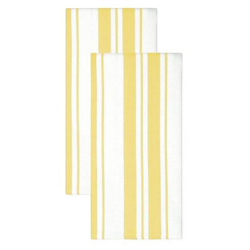 2pk Cotton Striped Dish Towels - Mu Kitchen : Target