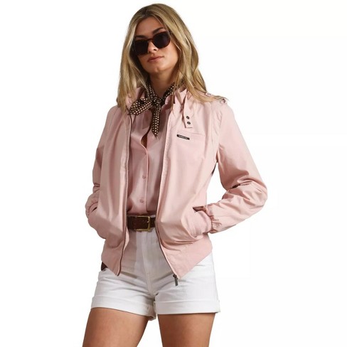 Members Only Women's Classic Iconic Racer Jacket ( Slim Fit ), Light ...