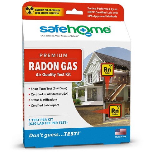 Safe Home Radon Test Kit Premium Model (in-lab Testing) : Target