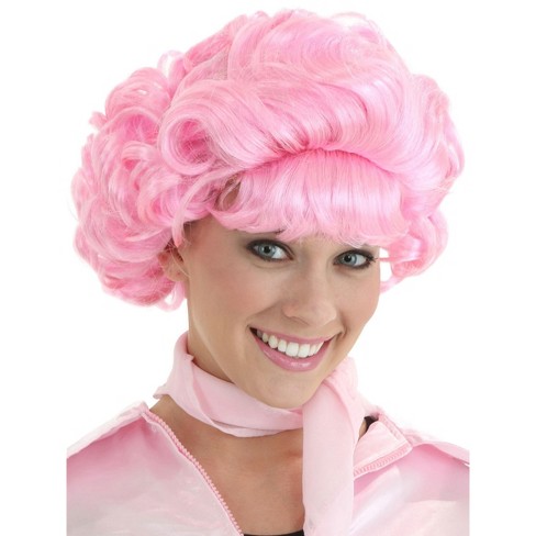 Halloweencostumes.com Women Grease Frenchy Wig For Women, Pink : Target