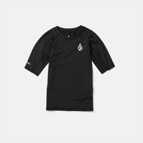 Volcom Little Boys Lido Short Sleeve Upf 50+ Rashguard Swim Shirt ...