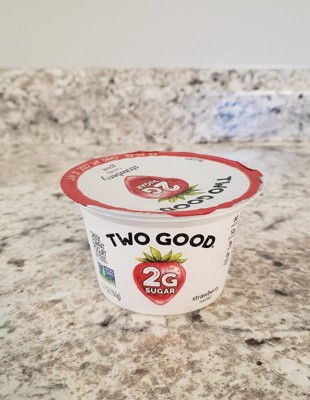 Two Good Low Fat Lower Sugar Strawberry Greek Yogurt - 4ct/5.3oz Cups ...