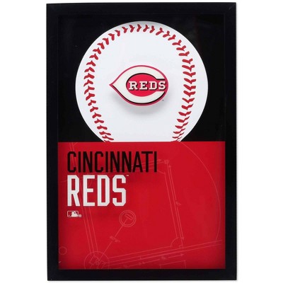 Mlb Cincinnati Reds Riverfront Stadium Art Poster : Target