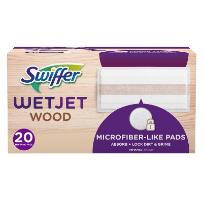 Swiffer Wetjet Wood Mopping Cloth Refills - 20ct : Target