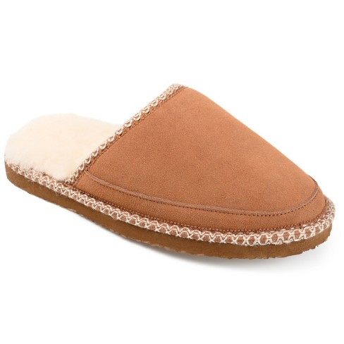 Territory Grove Genuine Sheepskin Scuff Slipper Tan 8 : Target