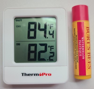 Thermopro Tp200bw Wireless Indoor Outdoor Thermometer With Temperature ...