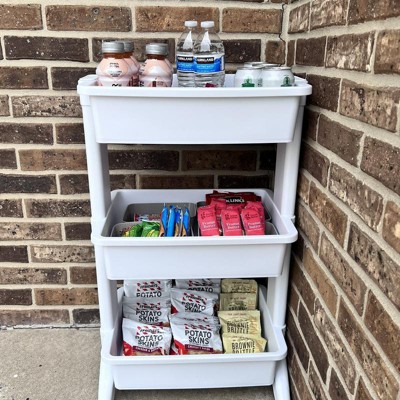 3pk Medium Storage Trays - Brightroom™ : Target