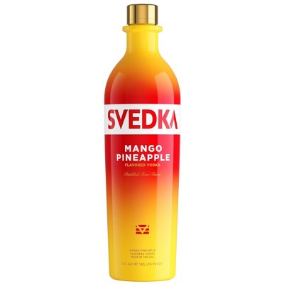 Svedka Mango Pineapple Flavored Vodka - 1l Bottle : Target
