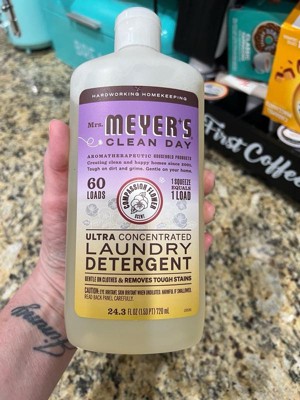 Mrs. Meyer's Clean Day Compassion Flower Ultra Concentrated Laundry ...