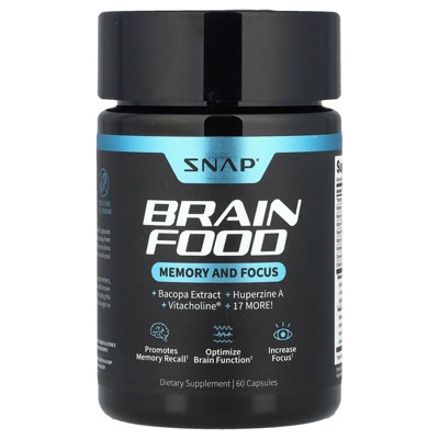 Snap Supplements Brain Food, 60 Capsules : Target