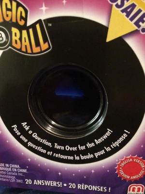 Magic 8 Ball Classic Fortune-telling Novelty Toy : Target