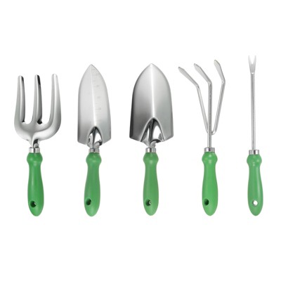 Unique Bargains Pp 430 Stainless Steel Gardening Tool Set Hand Weeder ...