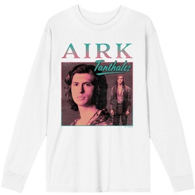 Willow Airk Tanthalos Poster Art Adult White Crew Neck Long Sleeve Tee ...