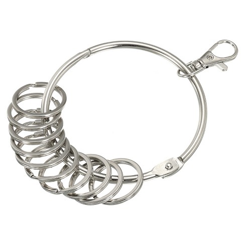 Unique Bargains Key Organizer Keychain Key Management Holder With Keys ...