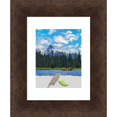 Amanti Art Warm Walnut Wood Picture Frame Opening Size 11x14 In ...