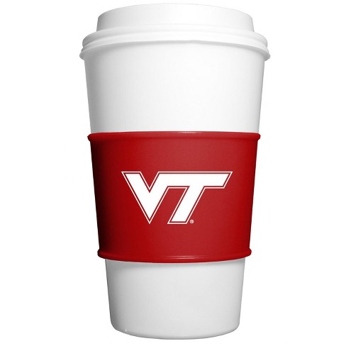 Fanpans Team Logo Silicone Cup Sleeve - Ncaa Virginia Tech Hokies : Target