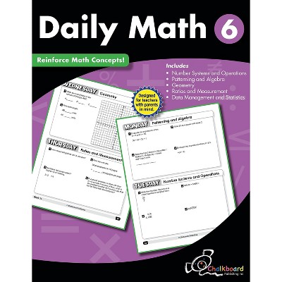 Assorted Publishers Daily Math Workbook Grade 6 (ctp8192) : Target