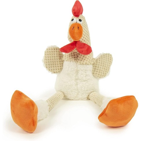 Godog Checkers Squeaky Plush Dog Toy, Chew Guard Technology, Tall ...